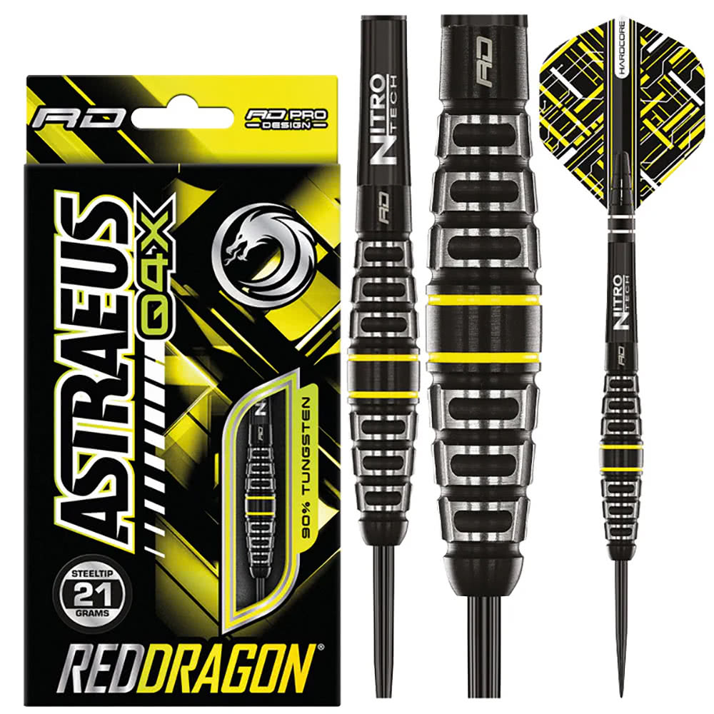 Red Dragon Astraeus Q4X Torpedo 90% | Dartpiler | Kjøp hos Biljardexperten